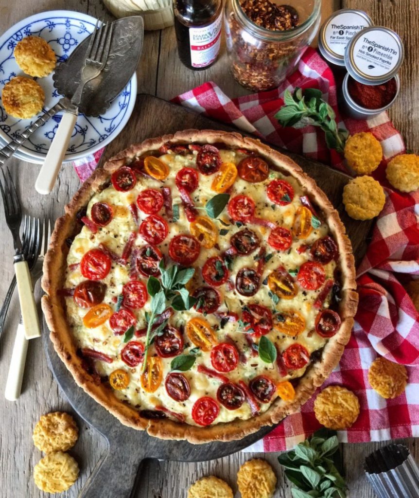 Pizza Tart | The Lemon Apron