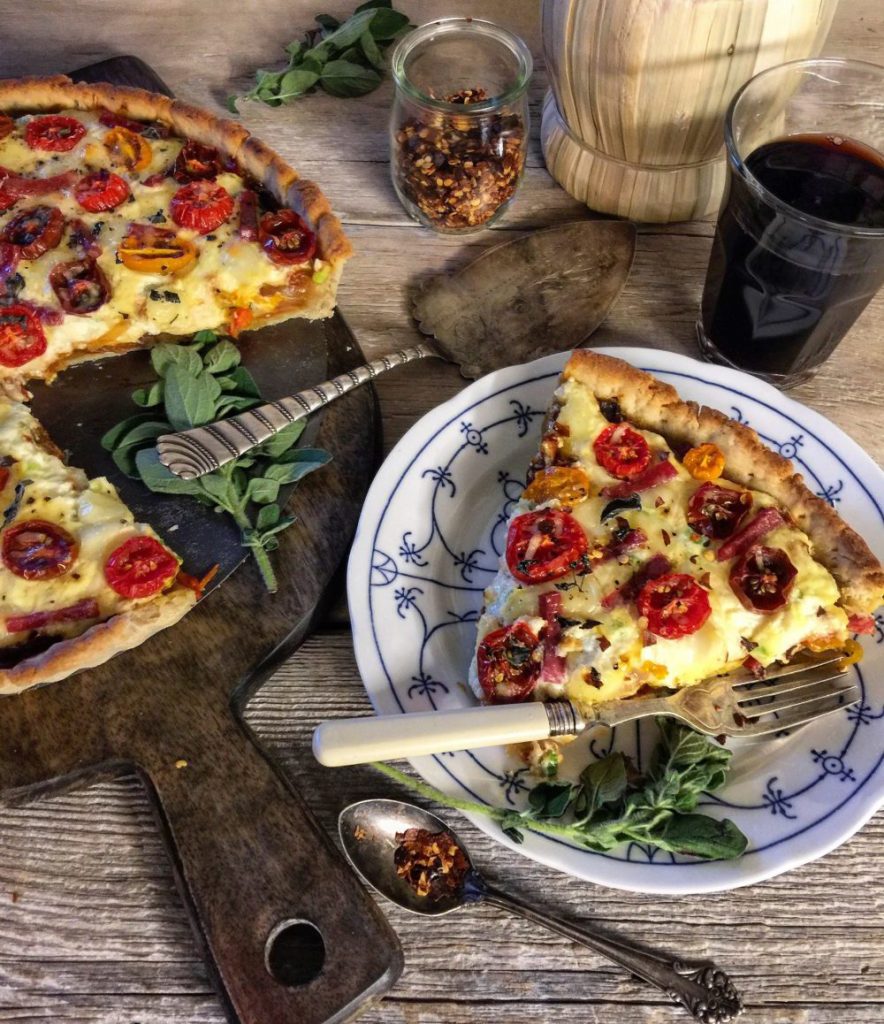 Pizza Tart | The Lemon Apron