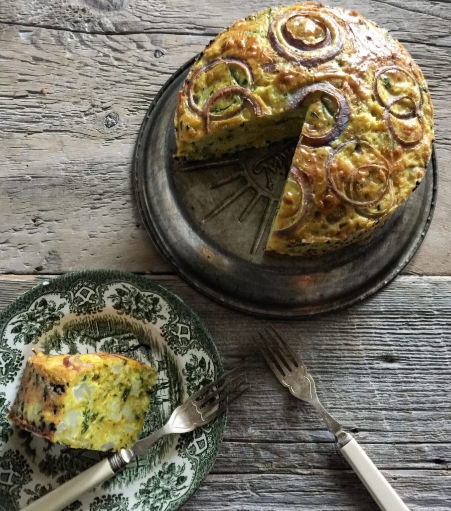 Ottolenghi's Cauliflower Cake | The Lemon Apron