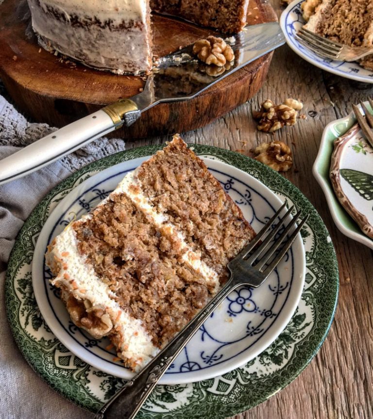 Parsnip Cake with Vanilla Powder Frosting | The Lemon Apron