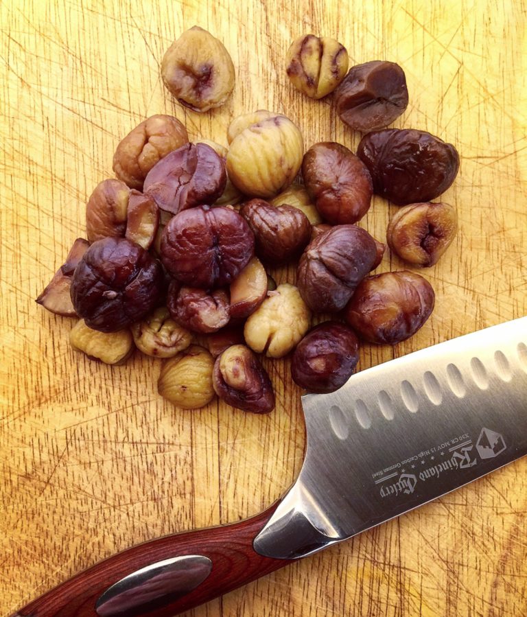 Roasted Chestnut Ice Cream | The Lemon Apron