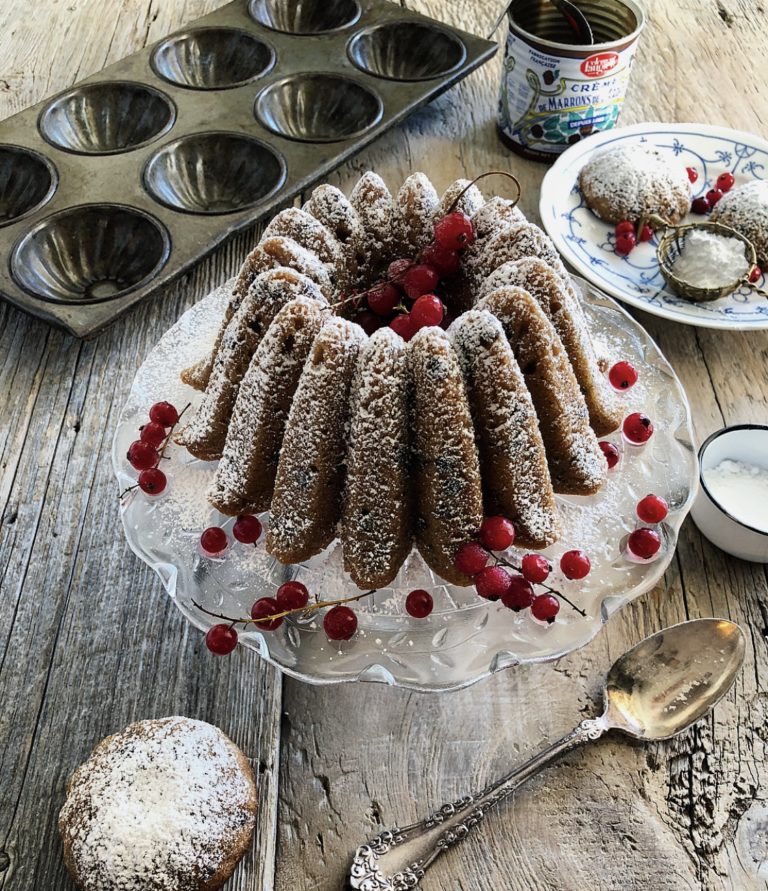 Chestnut Cream Cake with Chocolate Bitters | The Lemon Apron