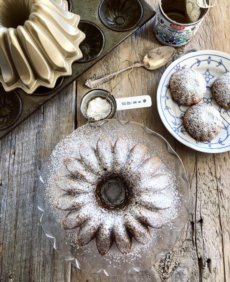 Chestnut Cream Cake with Chocolate Bitters | The Lemon Apron