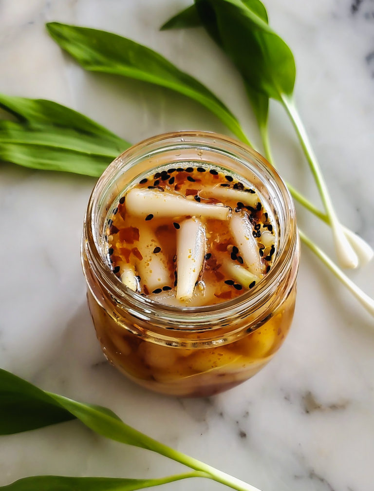 Pickled Ramps | The Lemon Apron
