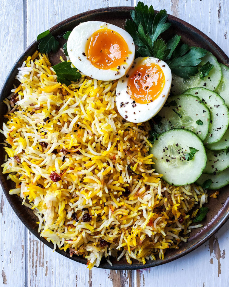Easy Saffron and Barberry Rice | The Lemon Apron