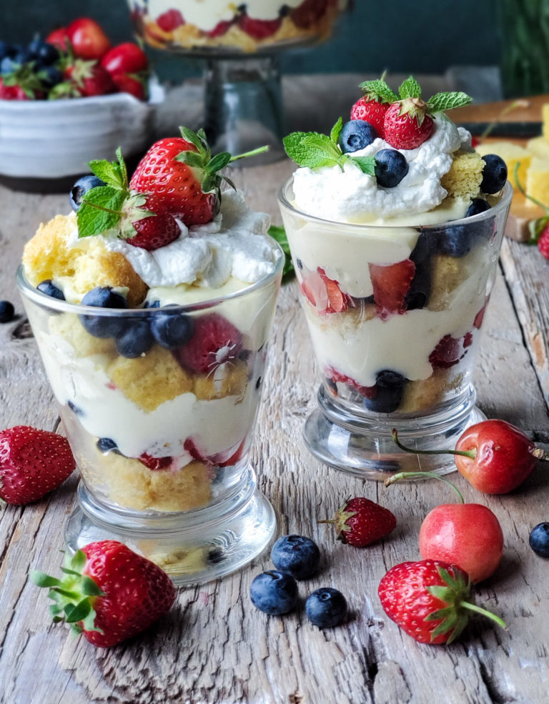 Summer Trifle with Berries | The Lemon Apron