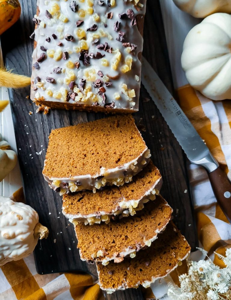 Pumpkin Gingerbread Loaf | The Lemon Apron