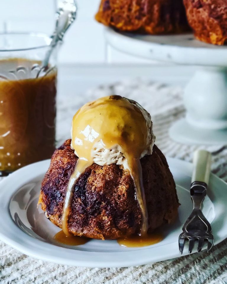 Chocolate Chunk Sticky Toffee Pudding | The Lemon Apron