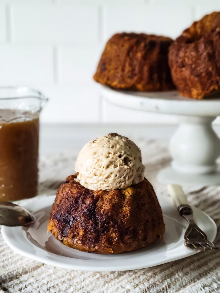 Chocolate Chunk Sticky Toffee Pudding | The Lemon Apron