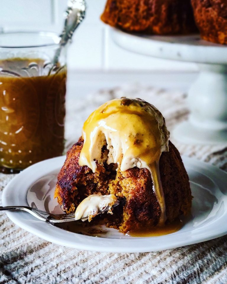 Chocolate Chunk Sticky Toffee Pudding | The Lemon Apron